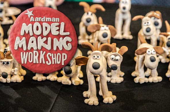 Wychwood Festival: Aardman Model Making